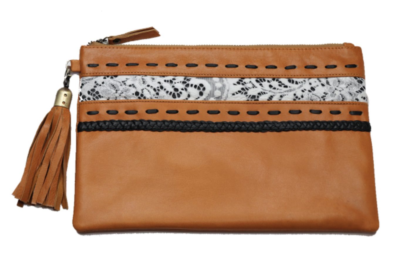 Faithful Tan Large Clutch - Exceptional Leather Bags, Wallets, Belts ...