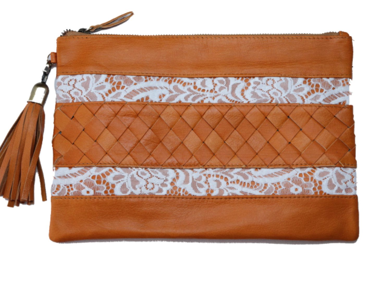 Gypsy Tan Large Clutch - Exceptional Leather Bags, Wallets, Belts ...